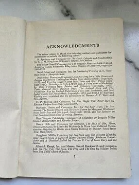 Vintage | Accents | 93 One Hundred Best Poems For Boys And Girls ...